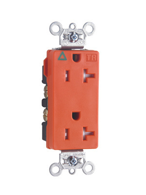 Tamper-Resistant Isolated Ground Decorator Spec Grade Receptacles, Back ...