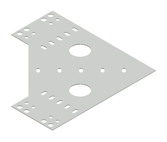 CCV-A-H90C-GE AL H90 Conn Vent GE HDW | Trough Trays | Cable Tray and ...