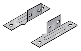 FIBER TROUGH CABINET BRACKET - PREGALV 2'' HEIGHT | Trough Trays ...