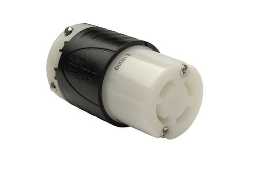 30A NEMA L1830 Connector - Black Back, White Front Body | Turnlok ...