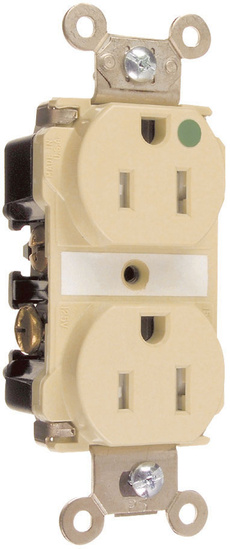 Tamper Resistant Hospital Grade Receptacles Back and Side Wire 20A 125V