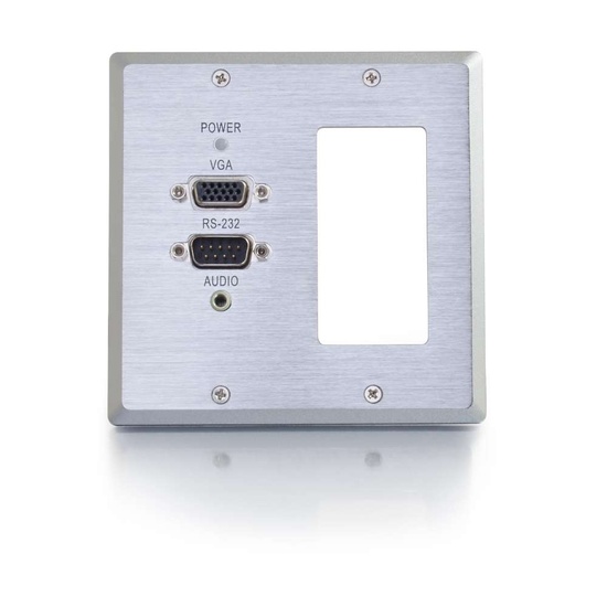 TruLink® VGA + Stereo Audio + Serial RS232 over Cat5 Extender Double ...