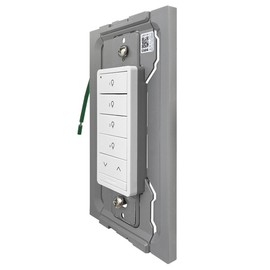 DLM Wireless Slim Switch, 4B 1R, White | Personal Controls | Wireless ...