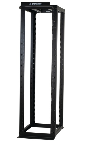 MM20 4-Post Rack, 30", 7 ft, 45 RU, fixed taped rails, White | Premium ...