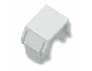 Blank Keystone Inserts, White, 10-Pack | Keystone Inserts | Data Connectivity | Audio/Visual