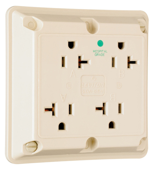 Hospital Grade Quad Receptacles | Commercial Receptacles | Outlets and ...
