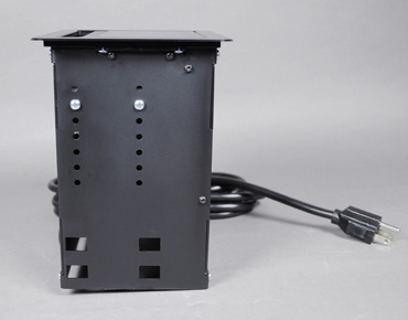 InteGreat™ All Power Table Box, Cord Ended, Aluminum | Table Boxes and ...