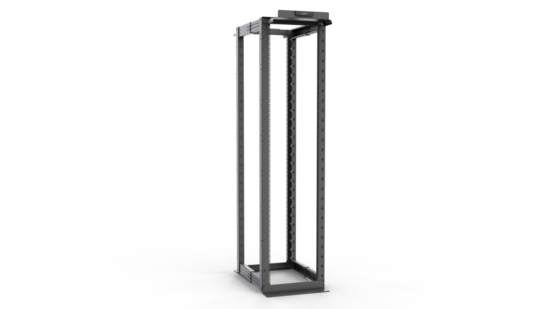 Mighty Mo 20 Dual Adjustable Base 4-Post Rack, 51 RU (8 FT), Adjustable ...