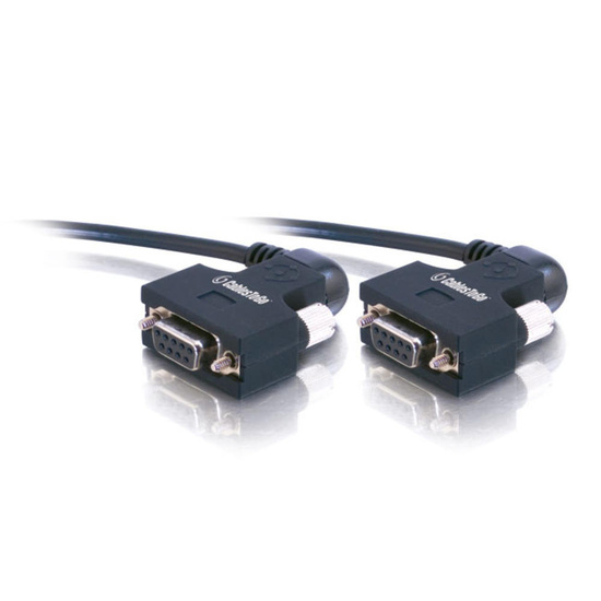 1ft (0.3m) Serial270™ DB9 F/F Serial RS232 Null Modem Cable