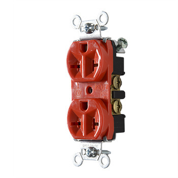 Heavy Duty Spec Grade Receptacles Back and Side Wire 20A 250V