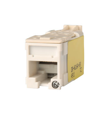 Clarity High Density Jack (HDJ) CAT6A, T568A/B, White | Jacks and ...