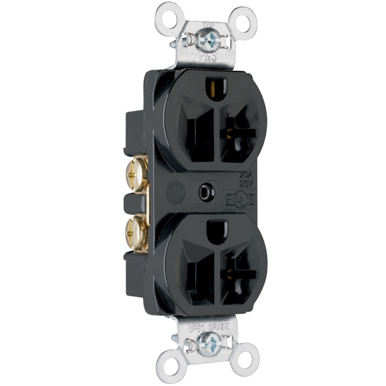 Construction Spec Grade Receptacles Back and Side Wire 20A 125V