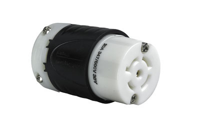 20A NEMA Connector L2320 - Black Back, White Front Body | Turnlok ...