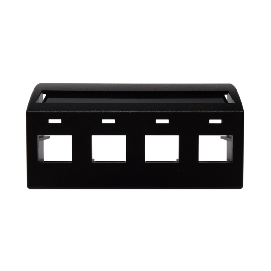 Keystone Furniture Plate, Black, T569A Opening