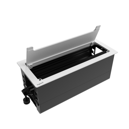 Empty Access Table Box, White | Table Boxes and Retractors | Furniture ...