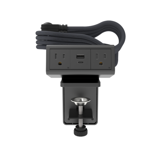 dash Desktop Power Center, 2 Outlets and 1 USB A/C, Graphite | On ...