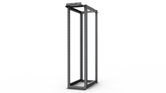 Mighty Mo 20 Dual Adjustable Base 4-Post Rack, 51 RU (8 FT), Adjustable ...