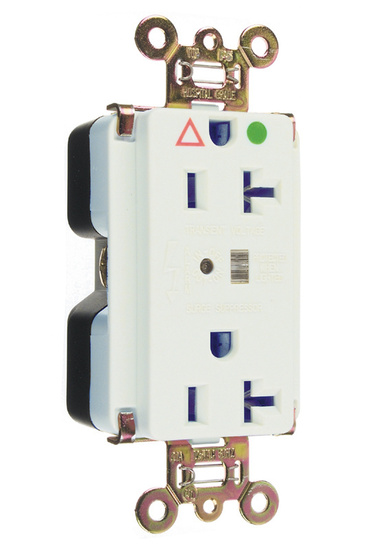 Isolated Ground Hospital Grade Surge Protective Duplex Receptacle ...