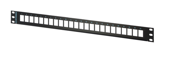 Rear load high density jack panel kit for 24 Clarity 6 or 5E panel ...