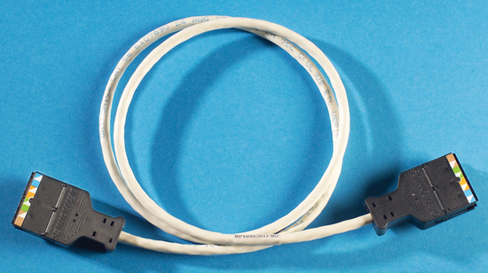 Clarity 5E 110/110 Patch Cord, Category 5e, 7', White | Blocks and ...