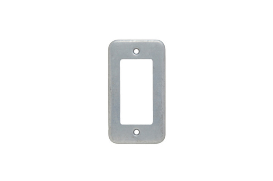 1-Gang Galvanized Steel Handy Wall Box Plate