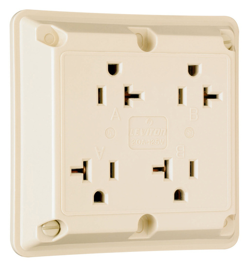 Specification Grade Quad | Commercial Receptacles | Outlets and ...