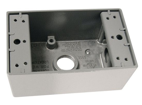 WP BOX 1G 3 HOLE 1/2 WPB23 | Weatherproof Covers | Electrical Boxes ...