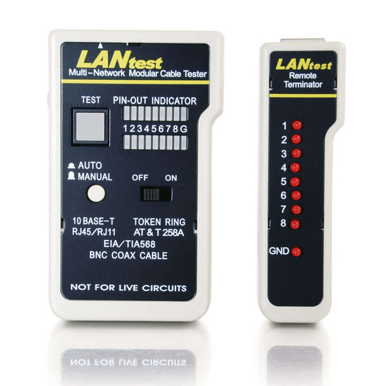 LANtest Network/Modular Cable Test Kit | Tools & Testers | Cable ...