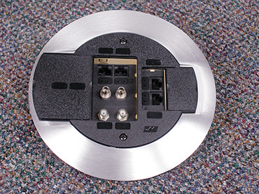 AMD8ATC Assembled Communications Poke-Thru Device | Surface Style ...