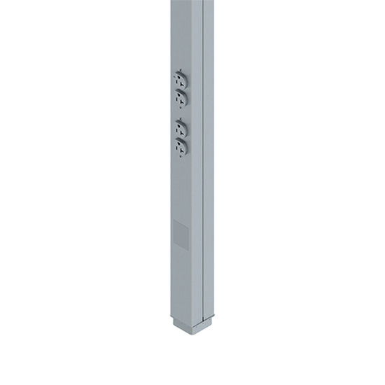 25DTP Series Steel Tele-Power Pole with Dedicated/Isolated Ground ...
