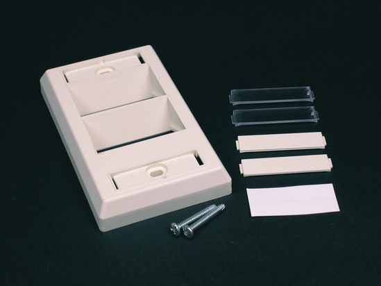 CM Single-Gang Angled Faceplate | A/V Wall Plates and Inserts | A/V ...