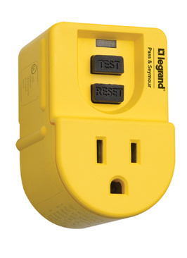 Discontinued - Portable 15A GFCI Outlet Adapter, Manual Reset | GFCI ...