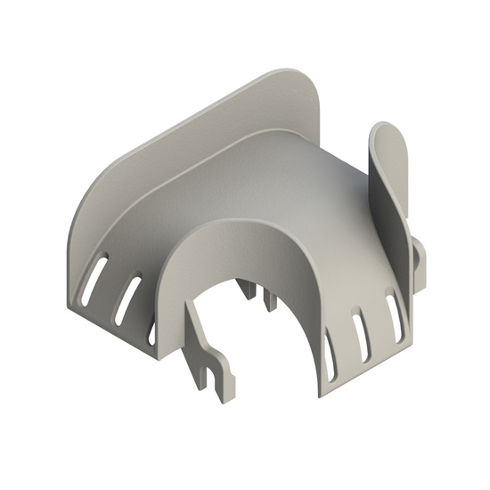 MINI SIDE WATERFALL PLASTIC- BLACK (1D,, 2W) [944779] | Wire Mesh Trays ...