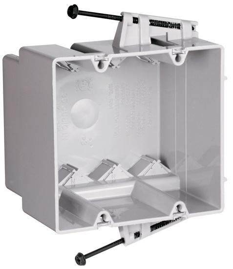 Screw Mount Steel Stud Box with Quick/Click | Wall Boxes | Electrical ...