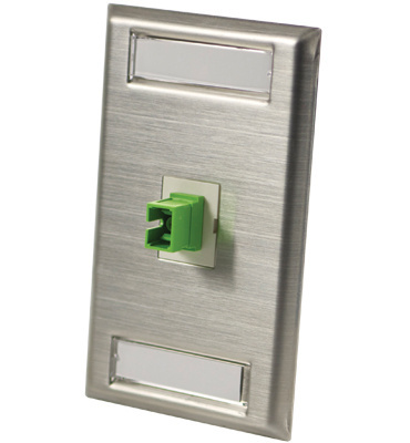 TracJack 1-SC/APC Simplex Adapter | Fiber Workstation