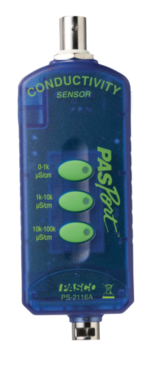 PASPORT Conductivity Sensor - PS-2116 - Products | PASCO