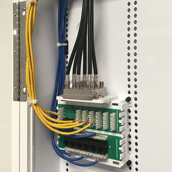 Trio Combo Module with Cat5e Data | A/V Modules | Structured Wiring ...