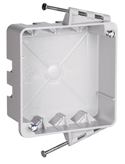 4-in Square box with Threaded Mounting Holes | Wall Boxes | Electrical ...