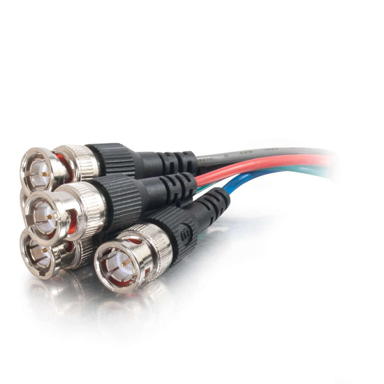 1.5ft (0.46m) Premium VGA Female to RGBHV (5-BNC) Male Video Cable