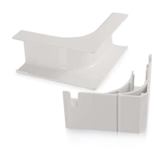 Wiremold® Uniduct 2900 Bend Radius Compliant Internal Elbow - White