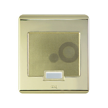Discontinued - Selective Call Intercom Door Unit, Shiny Brass ...