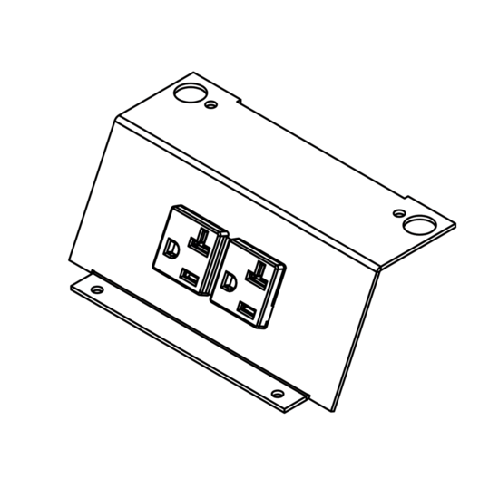 Duplex Power | Raised Floor Boxes | Floor Boxes | Wire and Cable Management