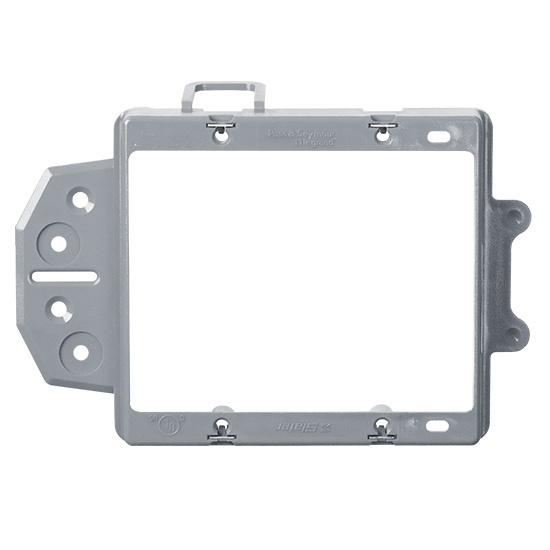 2-Gang Low Voltage Mounting Bracket with QuickConnect | Low Voltage ...