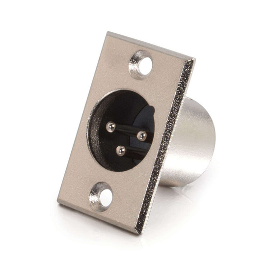 XLR Male Panel-Mount Connector