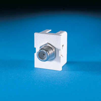 TracJack Module F Connector F/F, Fog White | Jacks and Modules | Copper ...