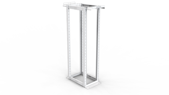 Mighty Mo 20 Dual Adjustable Base 4-Post Rack, 51 RU (8 FT), Adjustable ...