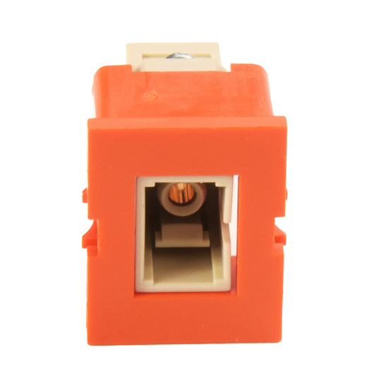 TracJack Module, 1-SC Simplex Multimode, Beige Adapter, Orange Housing ...