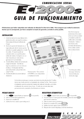 EC2000s User Guide (ES) | Tru-Test Datamars