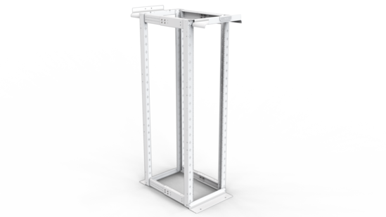 Mighty Mo 20 Dual Adjustable Base 4-Post Rack, 45 RU (7 FT), Adjustable ...