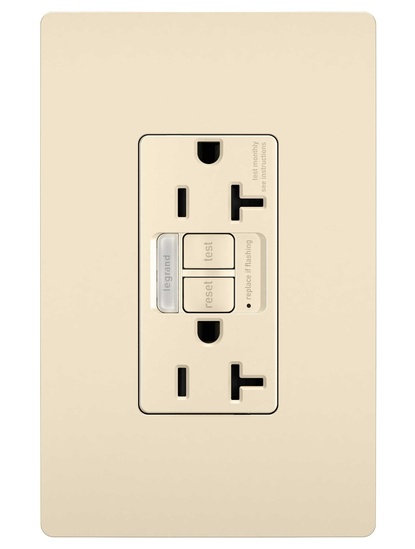 Spec-Grade 20A Tamper-Resistant Self-Test GFCI Outlet